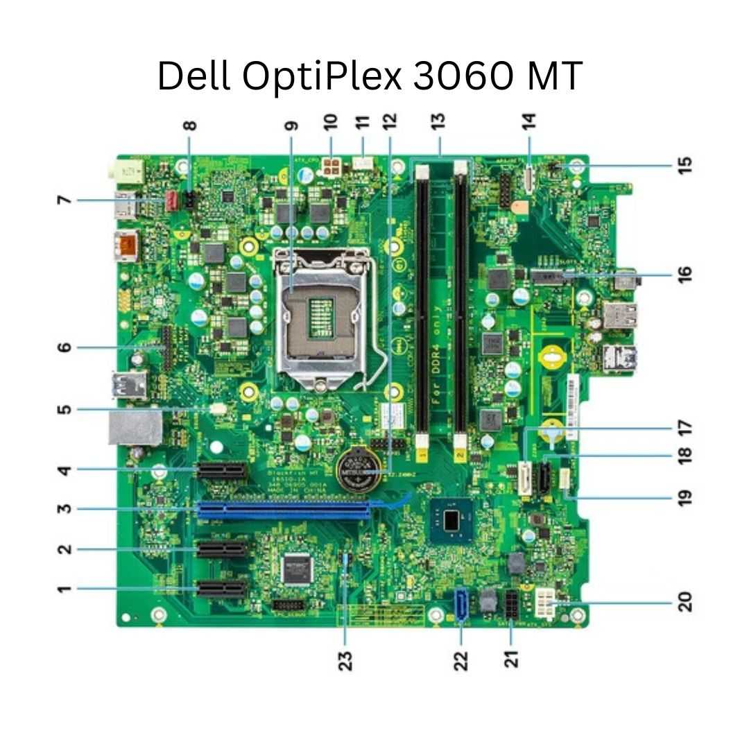 Dell OptiPlex 3060 MT Desktop Motherboard 0T0MHW DX5RC | Pc System Bd